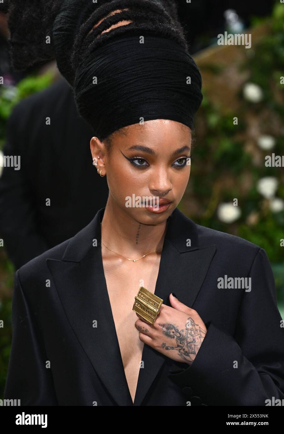New York, USA. May 6th, 2024. Willow Smith arriving at The Met Gala ...