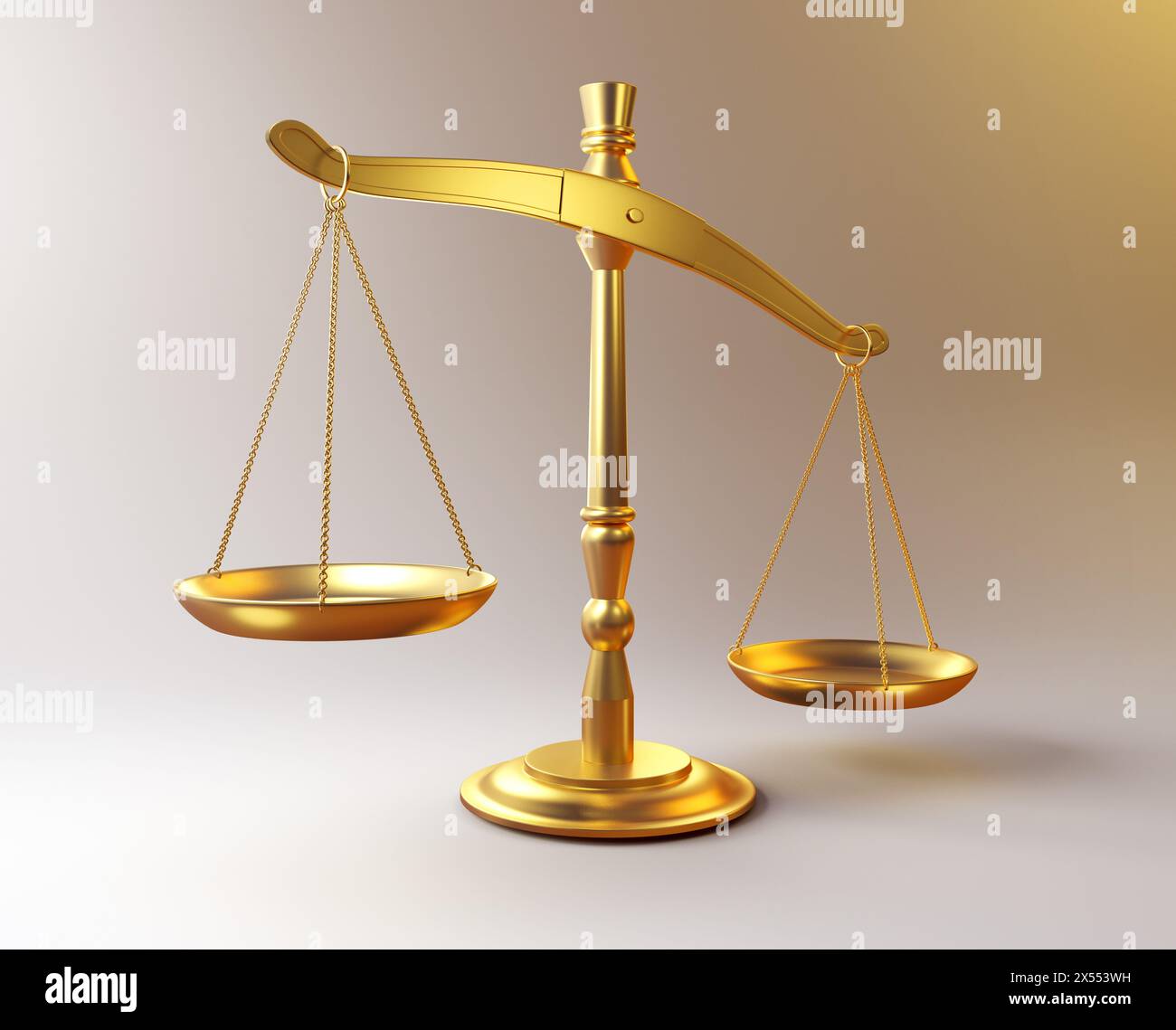 Scales of justice weight Stock Photo - Alamy