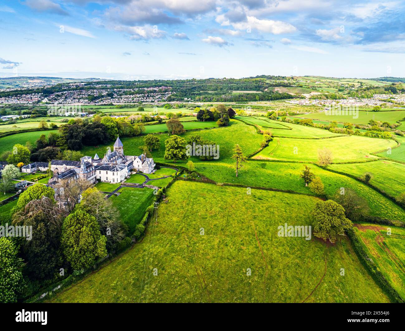 Newton abbot aerial hi-res stock photography and images - Alamy
