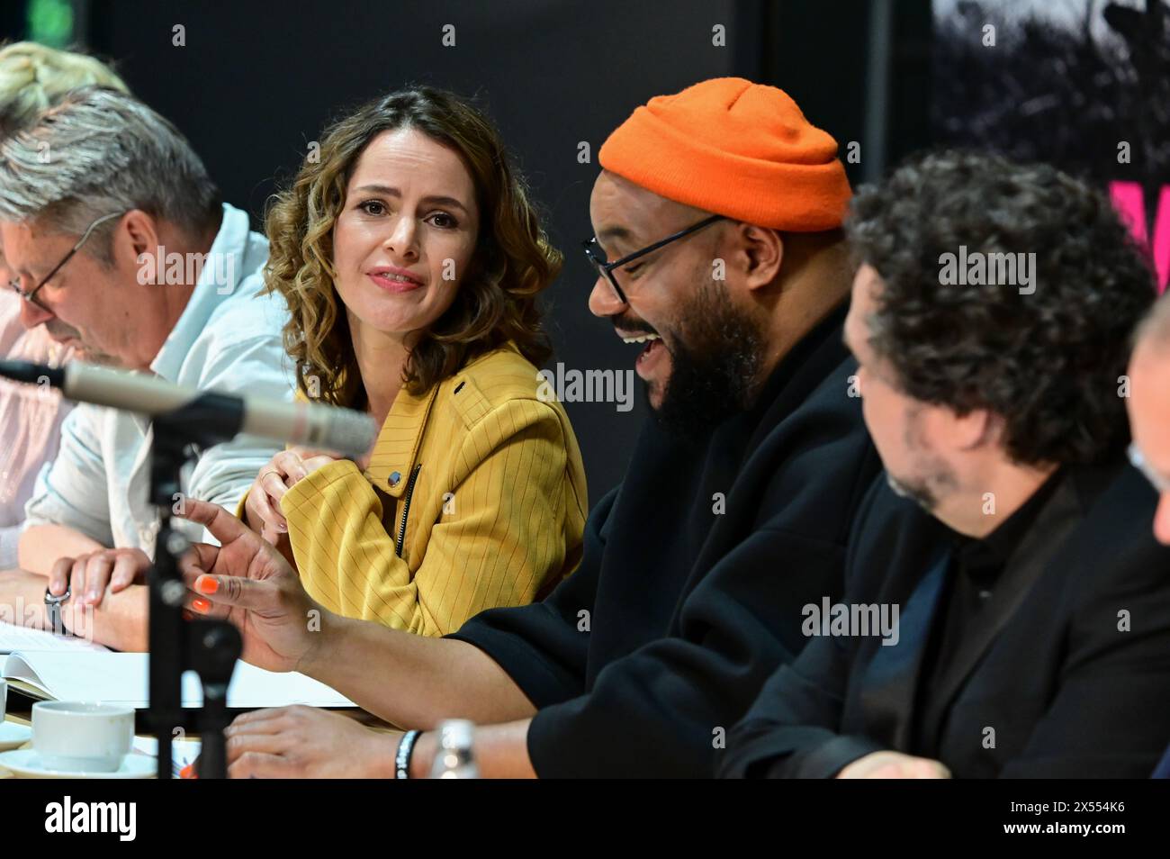 Bad Hersfeld, Germany. 07th May, 2024. Actress Gioia Osthoff (2nd from ...