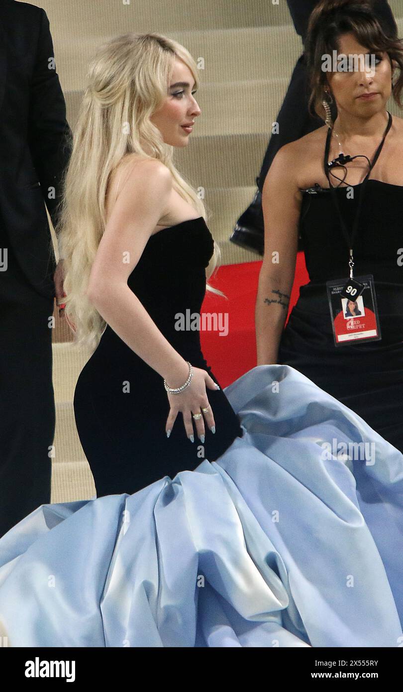 New York, NY, USA. 06th May, 2024. Sabrina Carpenter at the 2024 Met ...