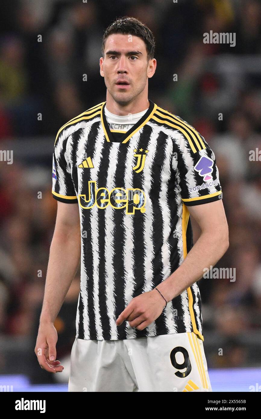 Dusan vlahovic juventus 2024 hi-res stock photography and images - Alamy