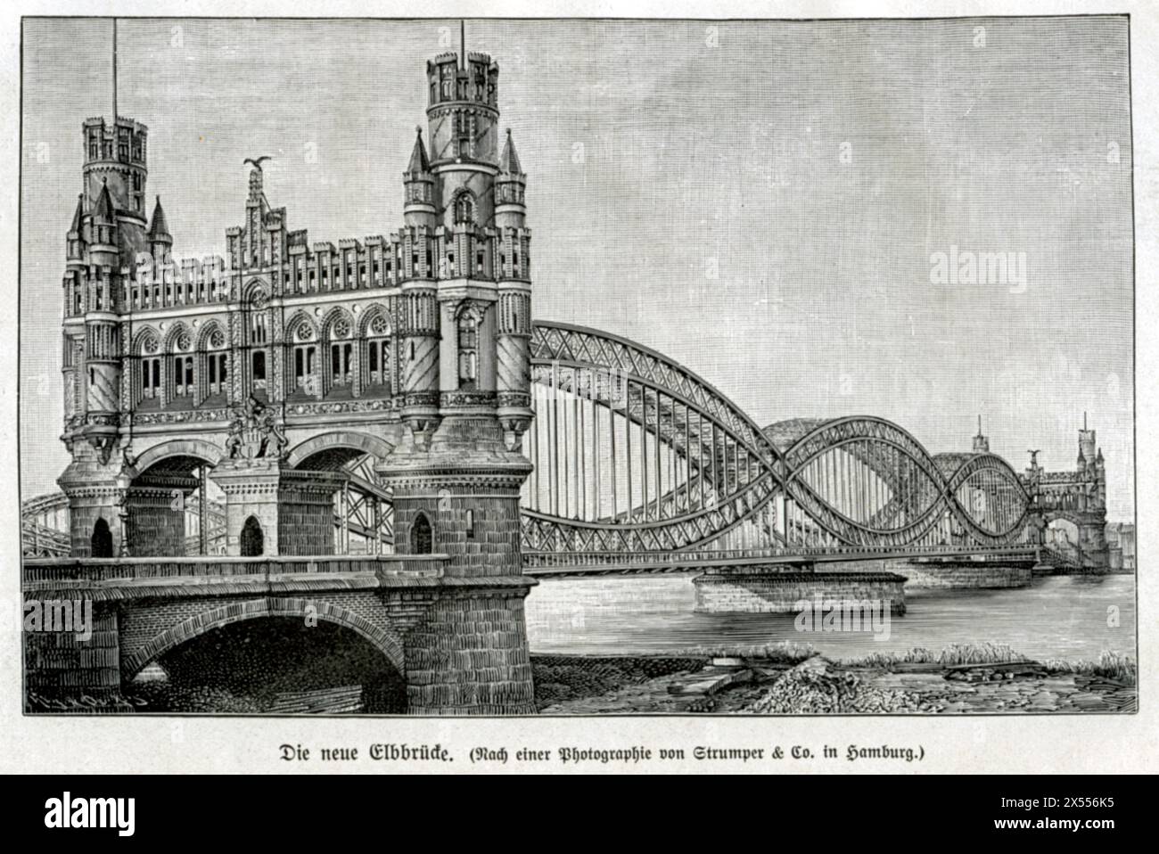 geography / travel, Germany, Hamburg, die neue Elbbrücke (The New Elbe ...