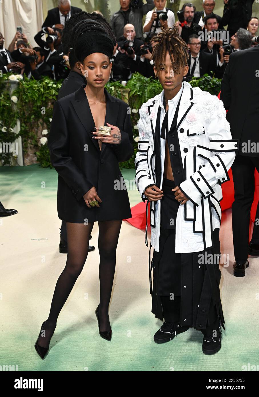 New York, USA. May 6th, 2024. Willow Smith and Jaden Smith arriving at ...