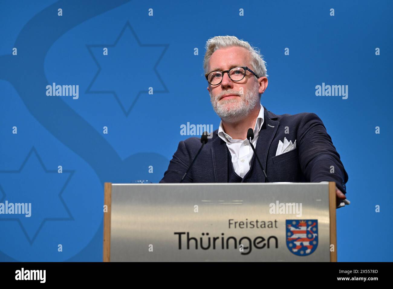 Erfurt, Germany. 07th May, 2024. Benjamin-Immanuel Hoff (Die Linke ...