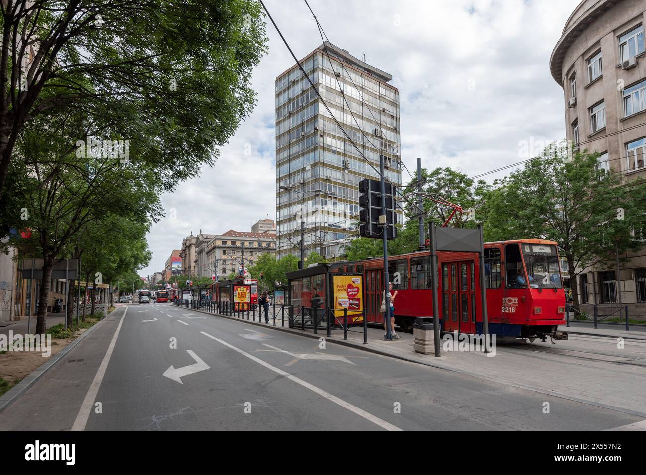 Belgrade tram hi-res stock photography and images - Alamy