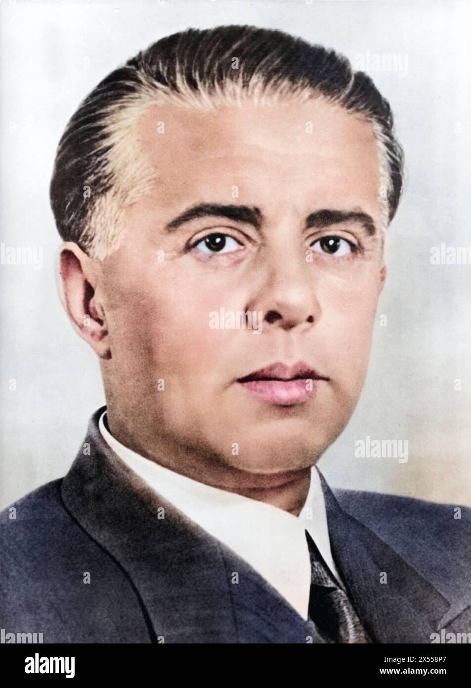 Hoxha portrait hi-res stock photography and images - Alamy