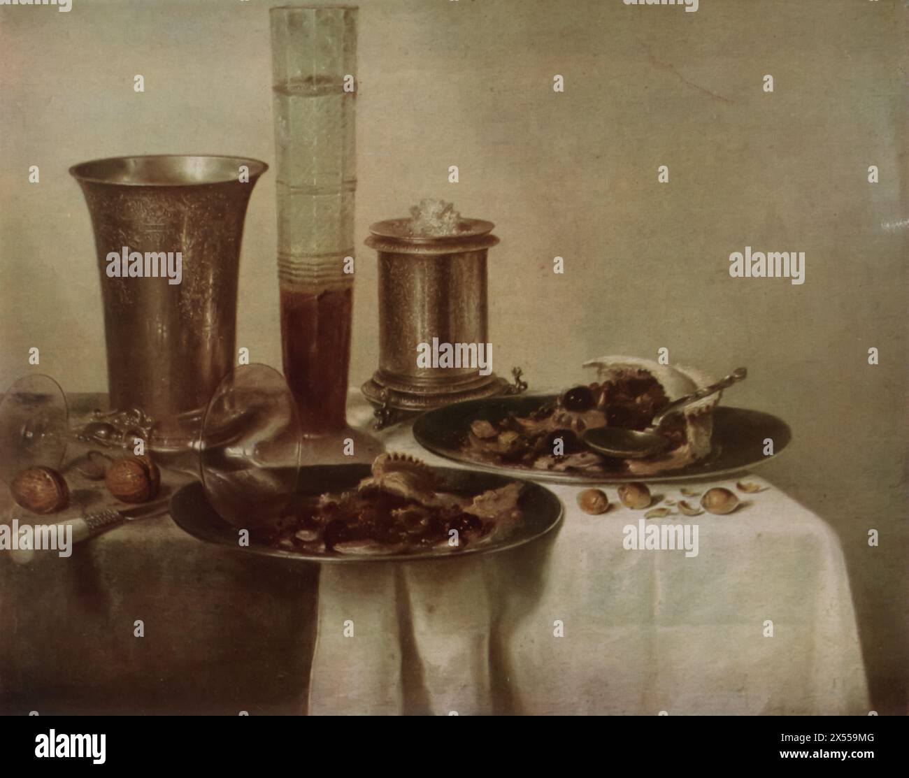 Still Life" by Willem Claesz Heda, painted in 1637, housed at the ...