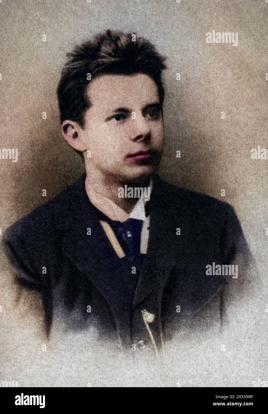 Bartok, Bela 25.3.1881 - 26.9.1945, Hungarian composer, youth picture, as high school graduate ...