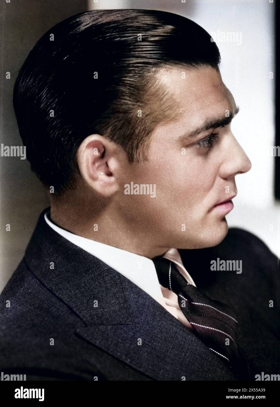 Gable, Clark, 1.2.1901 - 16.11 1960, American actor, portrait, circa ...