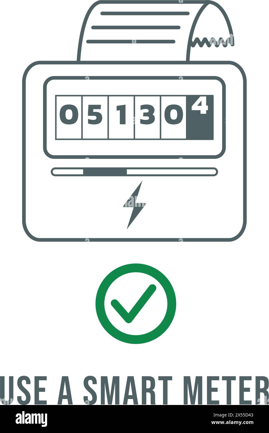Using a smart meter to control of electricity consumption. Utilities ...