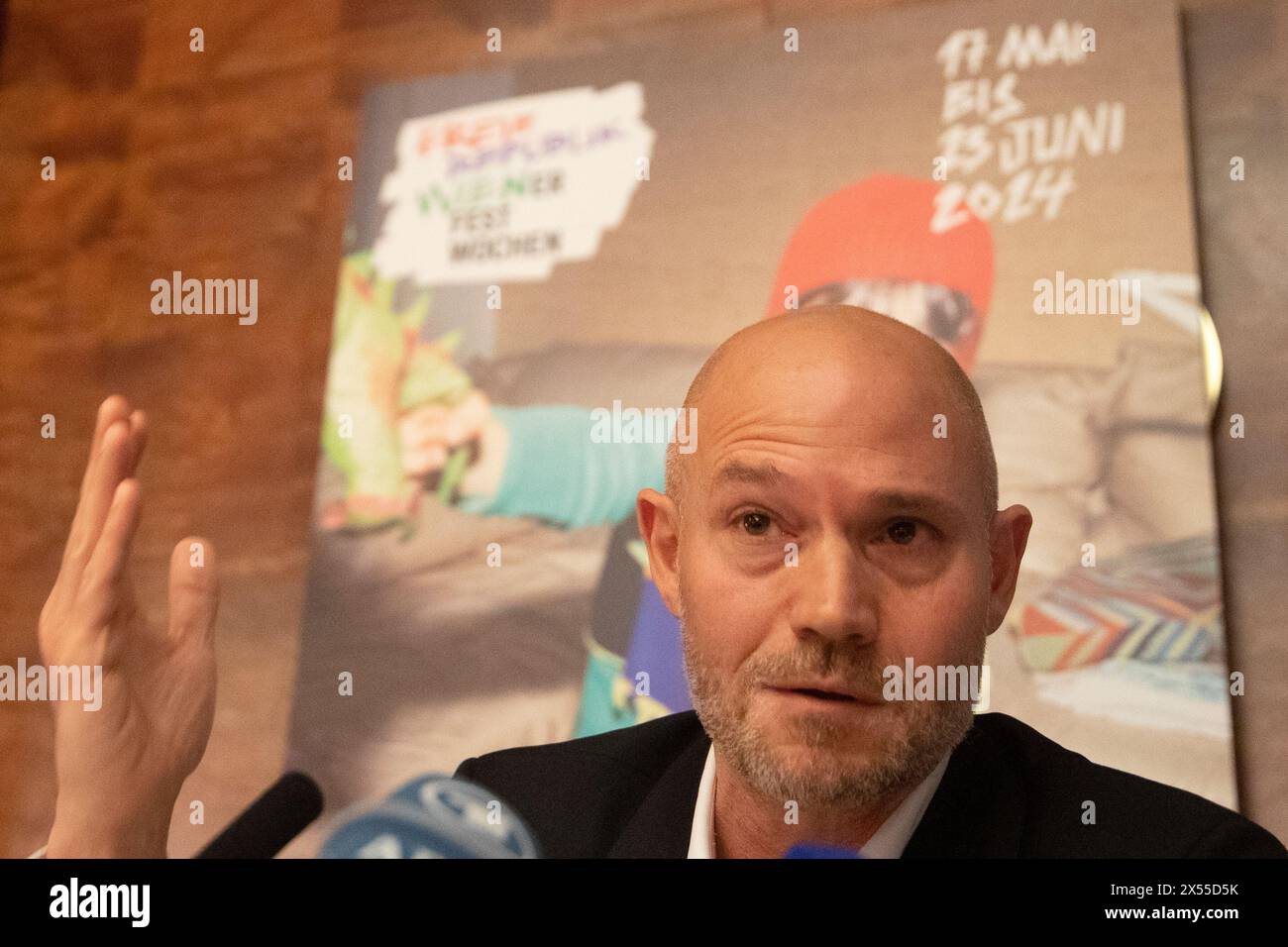 Vienna, Austria. 07th May, 2024. AUSTRIA; VIENNA; 20240507; Omri Boehm ...