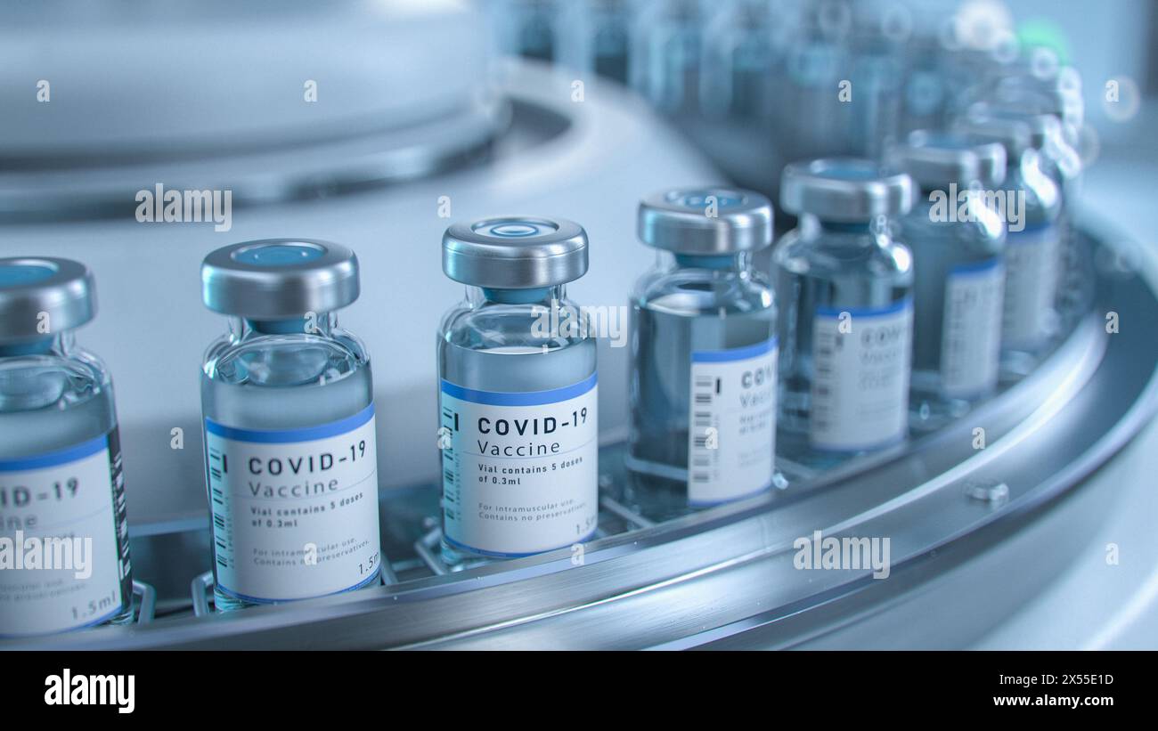 Vaccine mass production line pharma hi-res stock photography and images ...