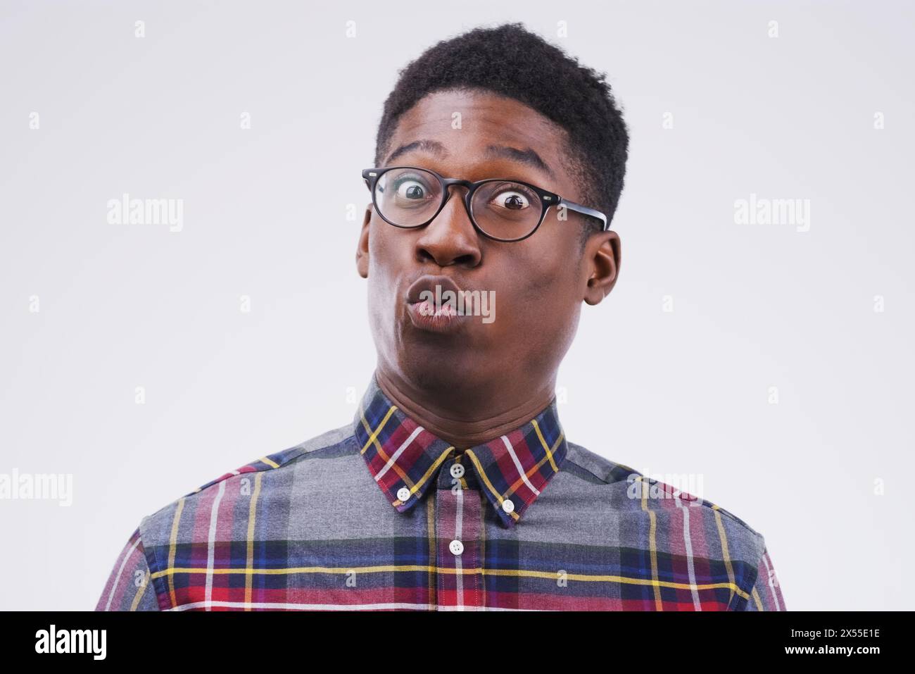 Expressing surprise oops comic hi-res stock photography and images - Alamy