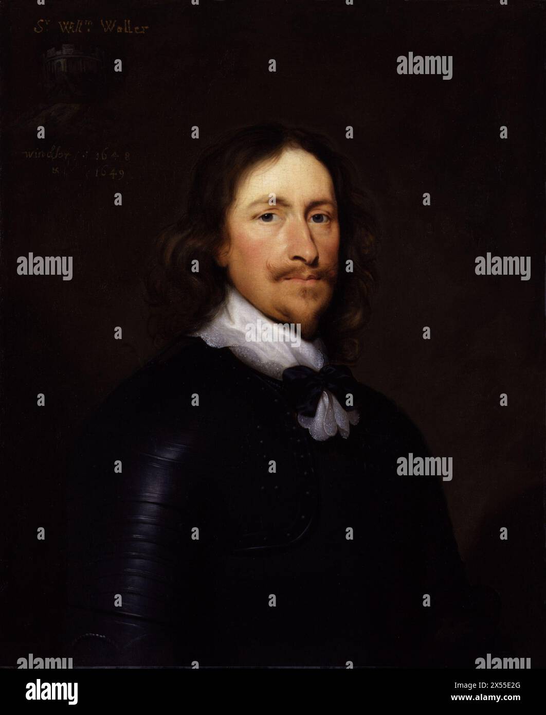 Sir William Waller, 1643 Cornelis Janssens van Ceulen Stock Photo - Alamy