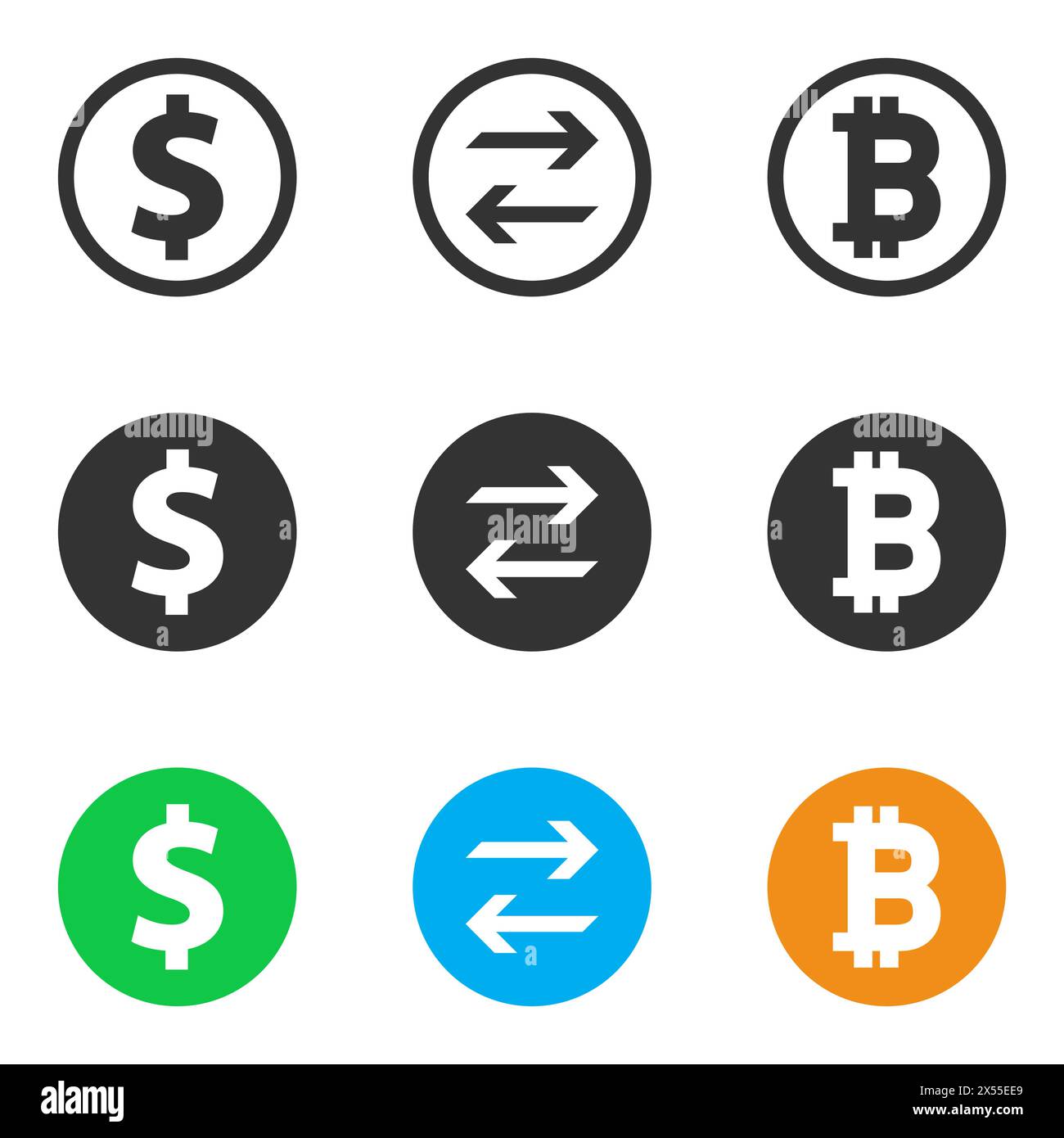 Swap icon hi-res stock photography and images - Alamy