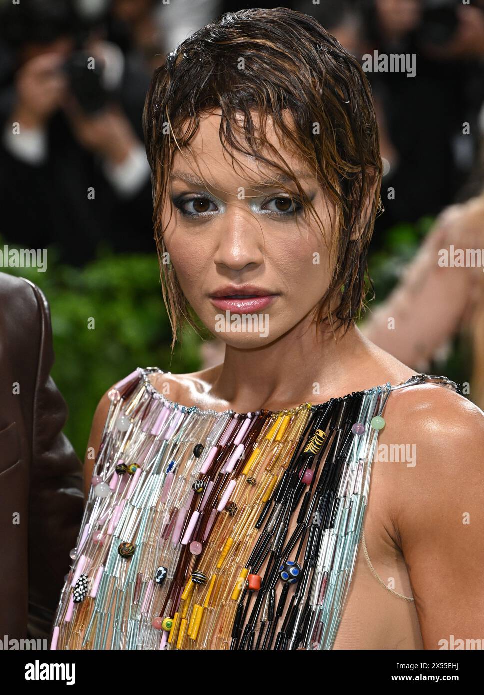 New York, USA. May 6th, 2024. Rita Ora arriving at The Met Gala ...