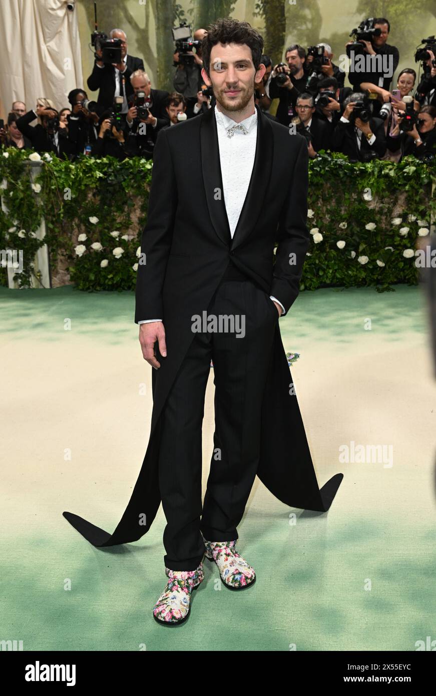 New York, USA. May 6th, 2024. Josh O'Connor arriving at The Met Gala ...