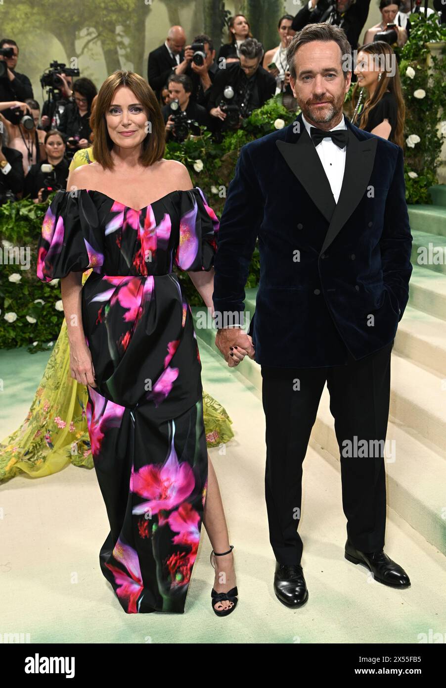 New York, USA. May 6th, 2024. Keeley Hawes and Matthew Macfadyen ...