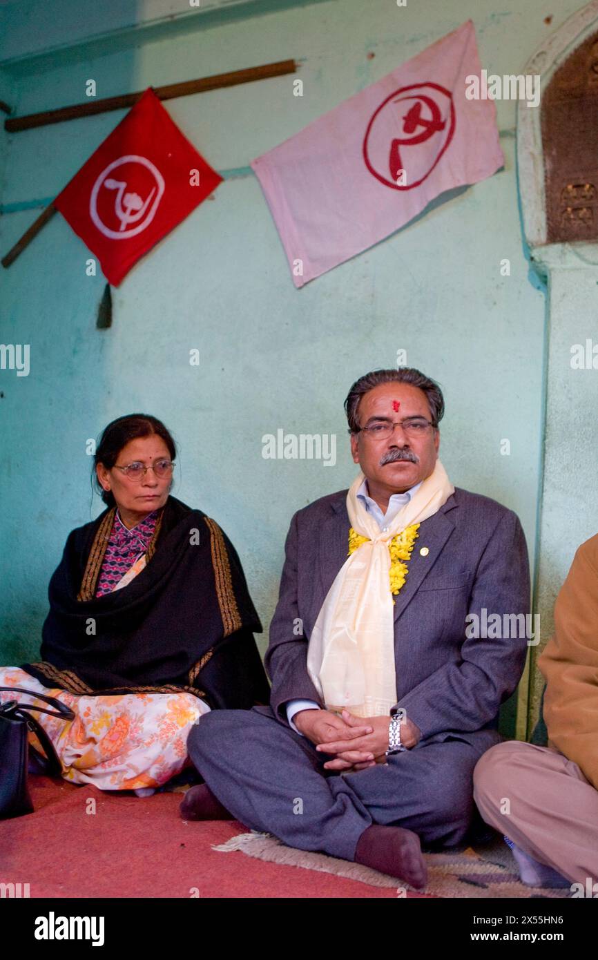 Communist party nepal maoist flag hi-res stock photography and images ...