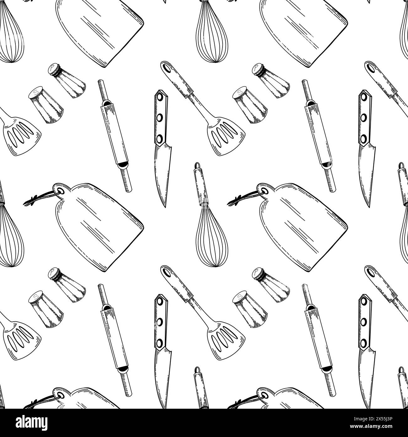 Rolling pin baking dish Stock Vector Images - Alamy