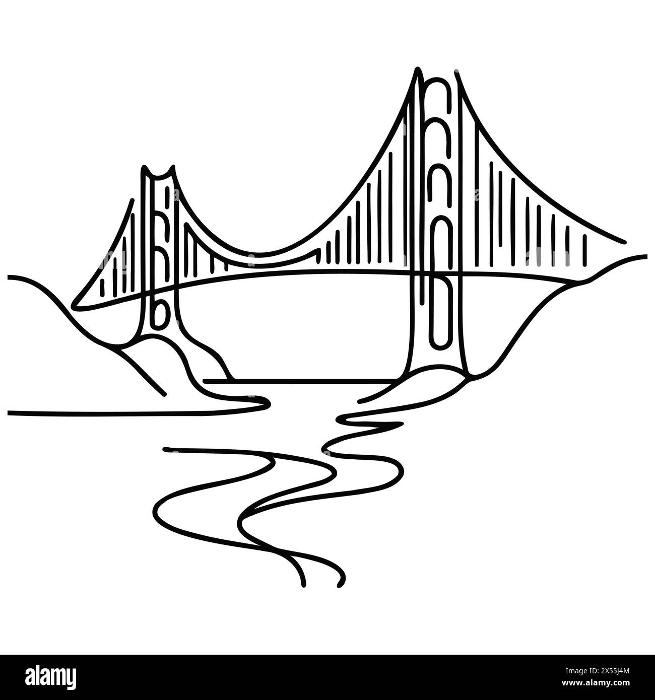 Giant bridge Cut Out Stock Images & Pictures - Alamy