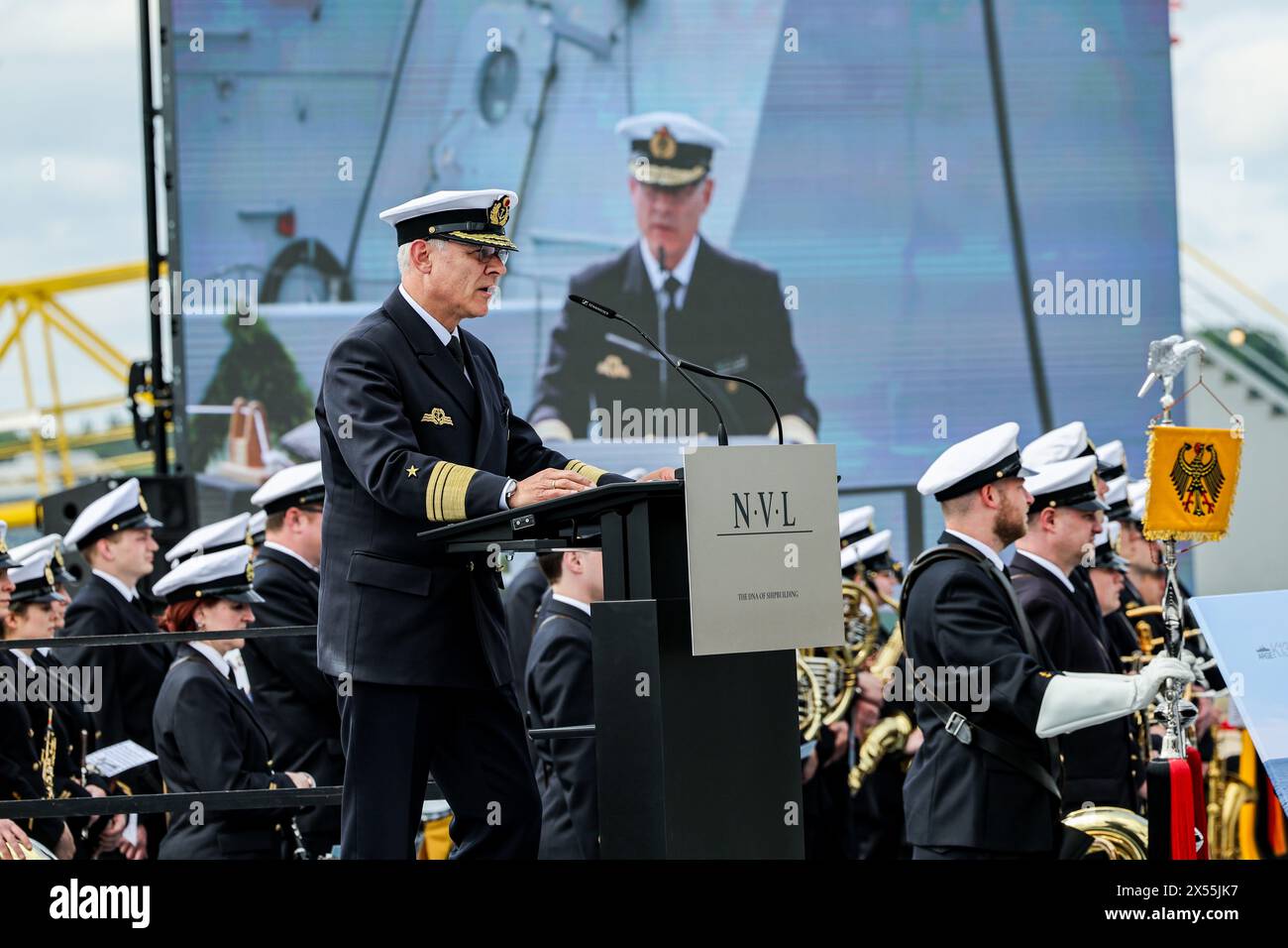 Hamburg, Germany. 07th May, 2024. Jan Christian Kaack, Inspector of the ...