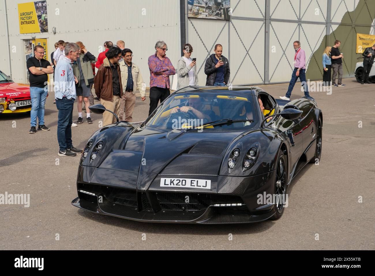 Pagani Huayra Roadster at Italian Car day at Brooklands Museum in ...