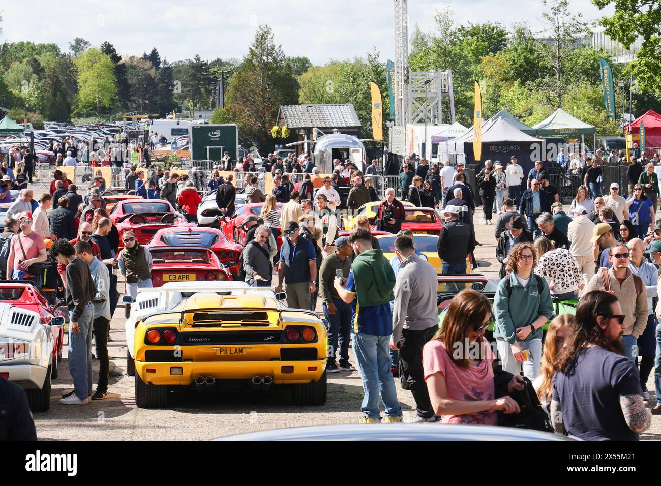 Italian Car Day at Brooklands, 4th May 2024, Brooklands Museum ...
