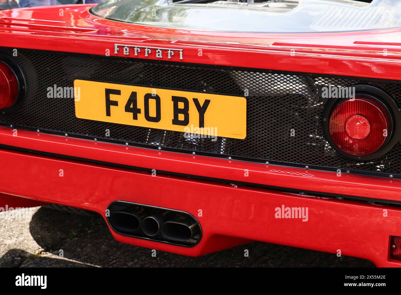 Ferrari tail lights hi-res stock photography and images - Alamy
