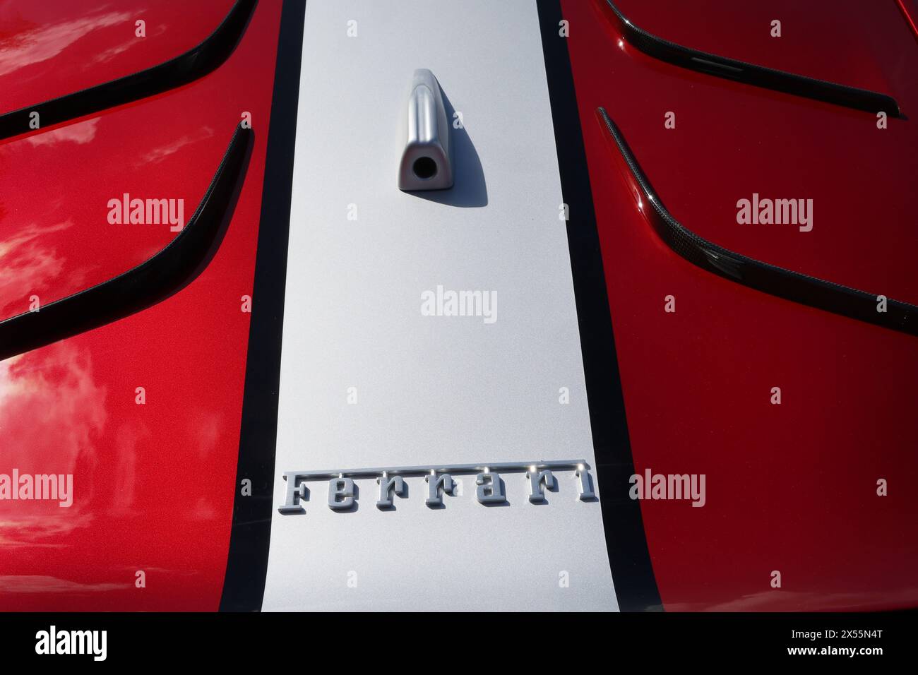 Ferrari stripes hi-res stock photography and images - Alamy