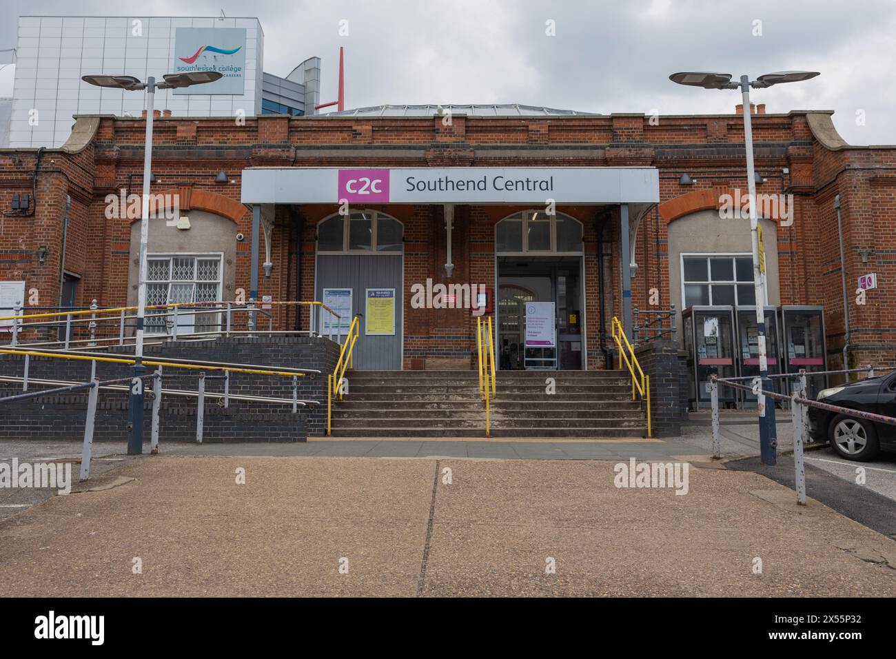 Southend on Sea, UK. 7th May, 2024. Southend Central train station ...