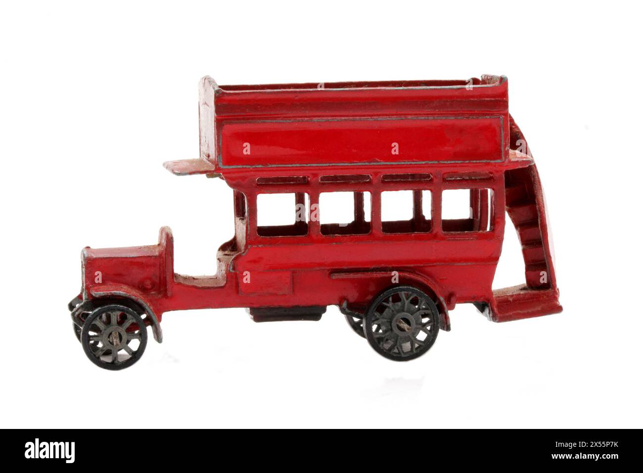 Matchbox Scale model of Historic B type veteran omnibus Stock Photo - Alamy