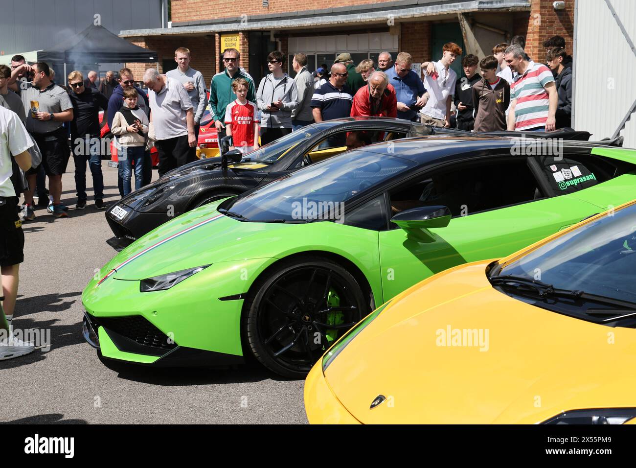 Lamborghini Huracan Performante Spyder at Italian Car Day at Brooklands ...
