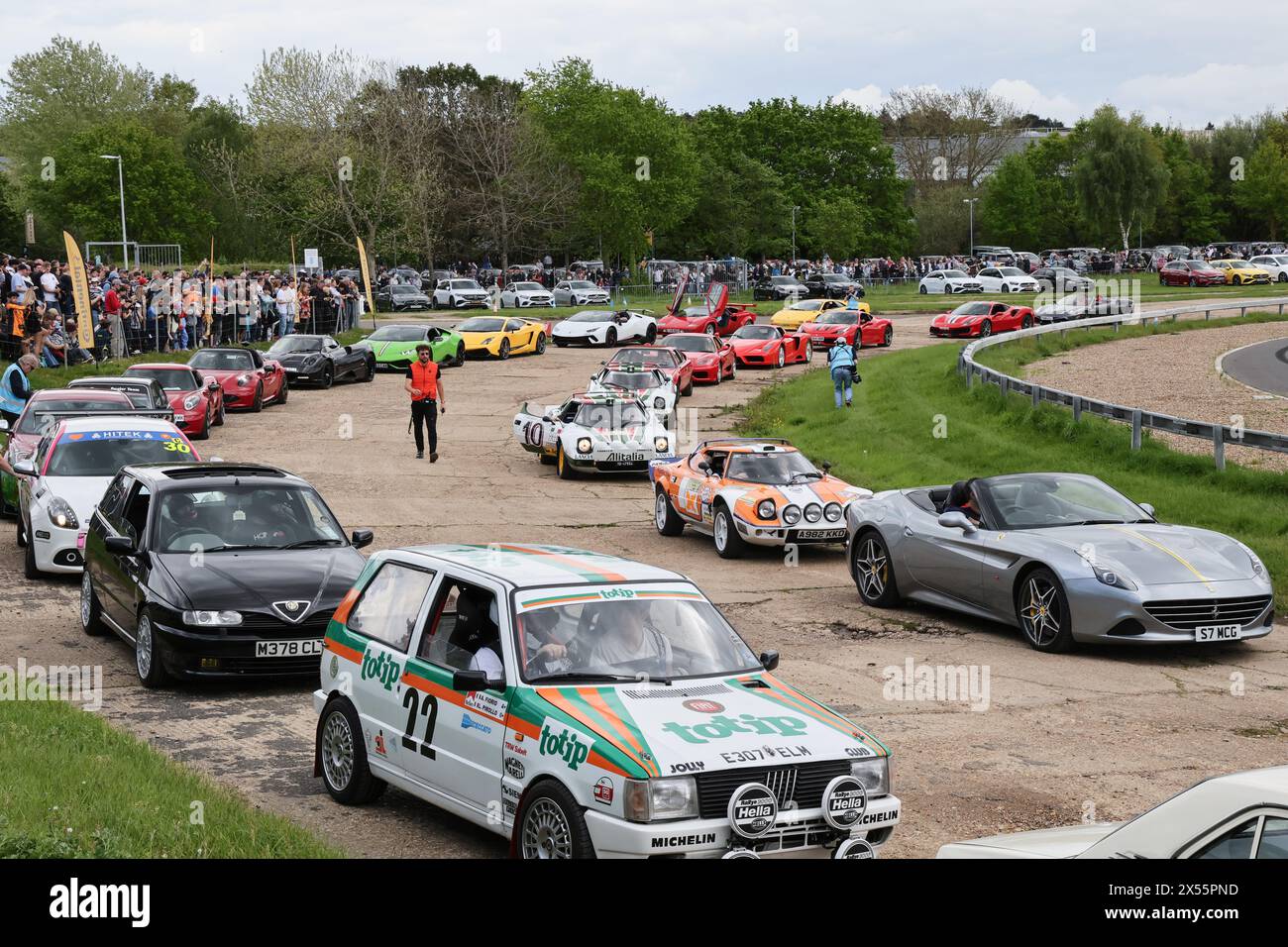 Italian Car Day at Brooklands, 4th May 2024, Brooklands Museum ...