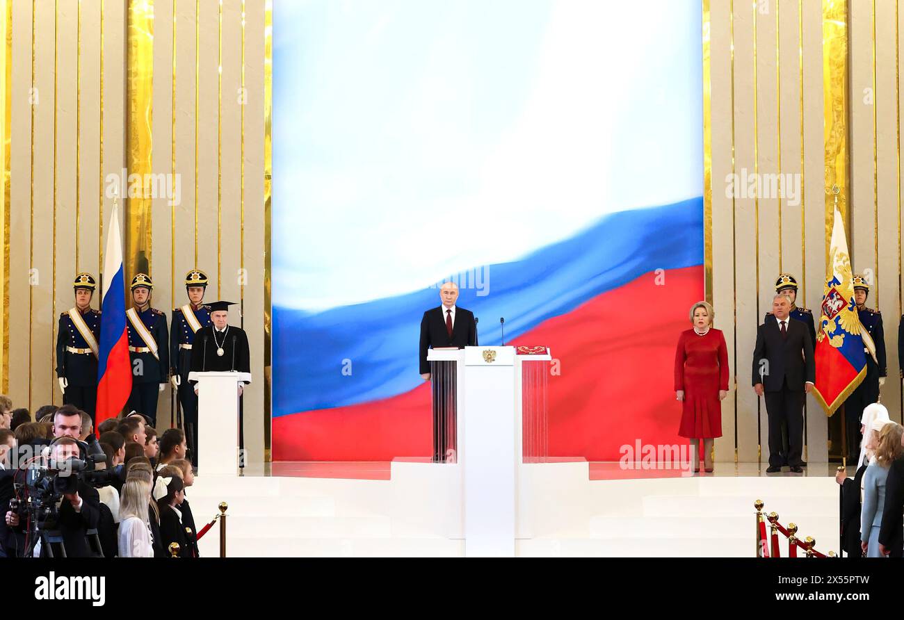 Celebratory events celebrating Vladimir Putin's reassuming the Russian ...