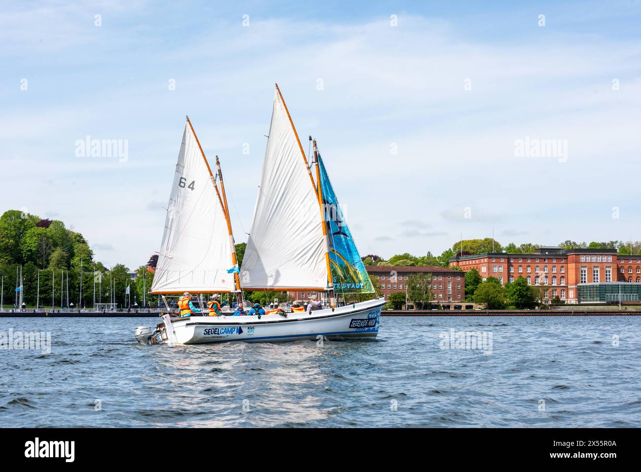 Kiel, 7. 05.2024, Das Segelcamp in Kiel.Sailing.City ist heute zum 22 ...