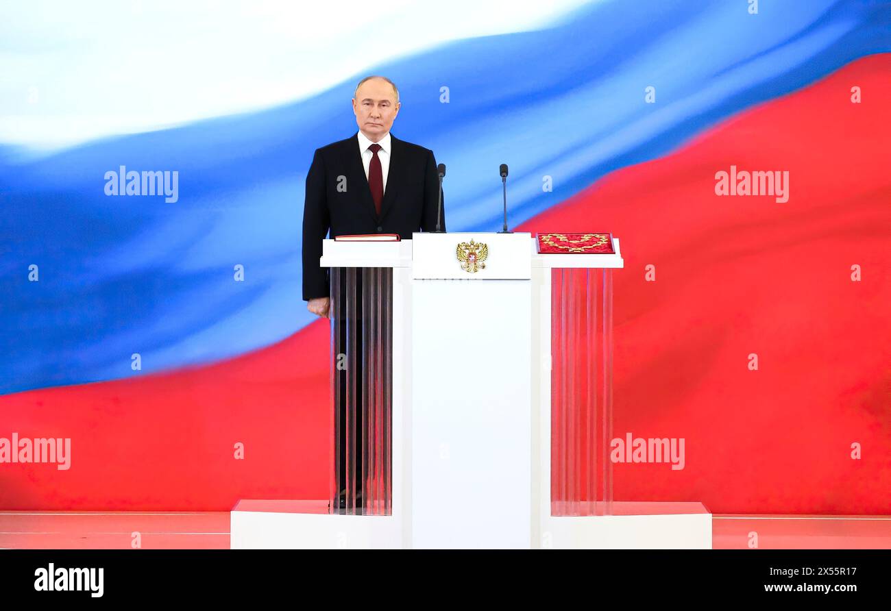 Celebratory events celebrating Vladimir Putin's reassuming the Russian ...