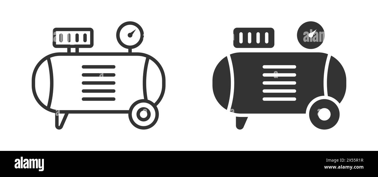 Air compressor icon. Vector Illustration Stock Vector Image & Art - Alamy