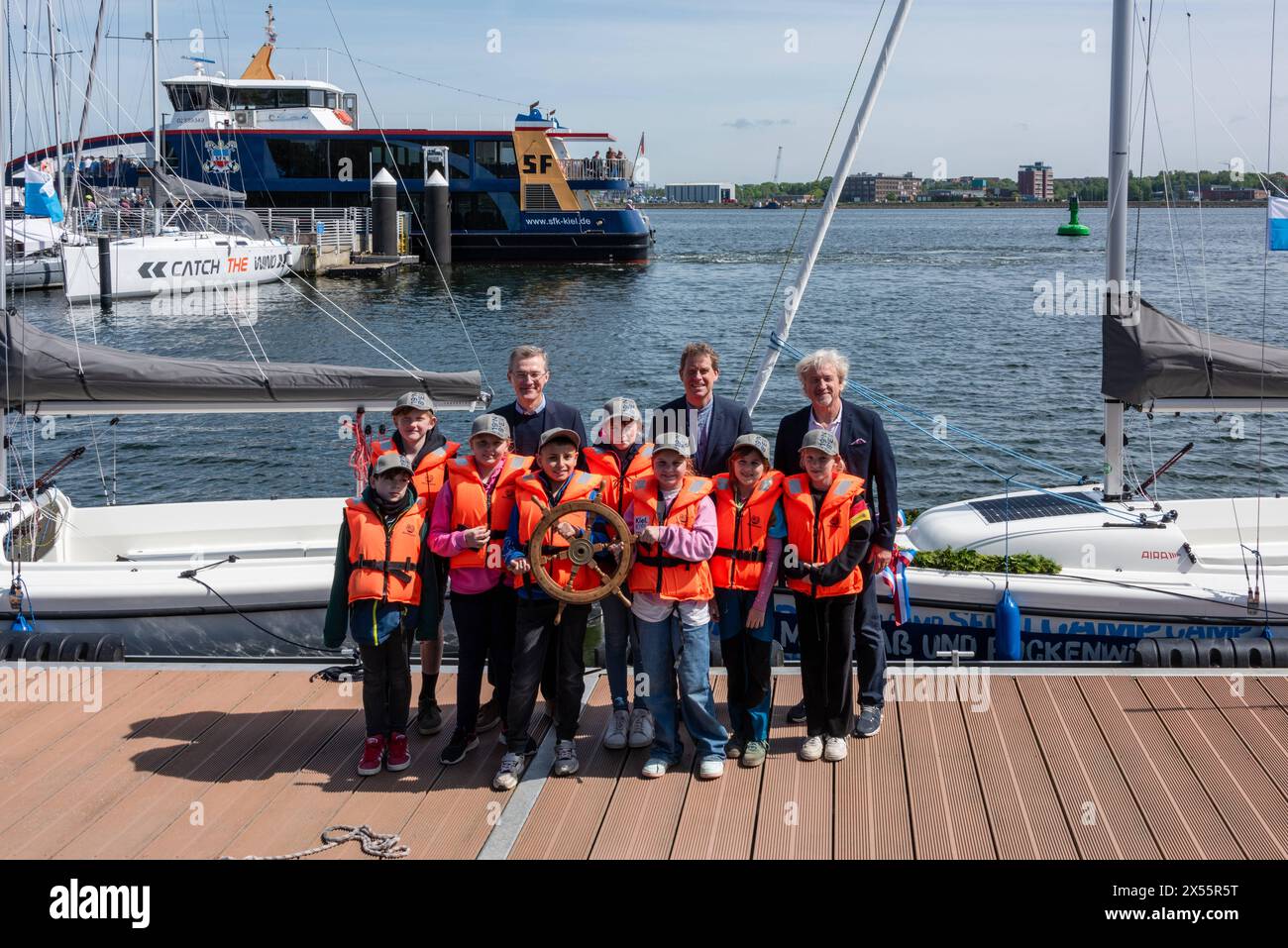 Kiel, 7. 05.2024, Das Segelcamp in Kiel.Sailing.City ist heute zum 22 ...