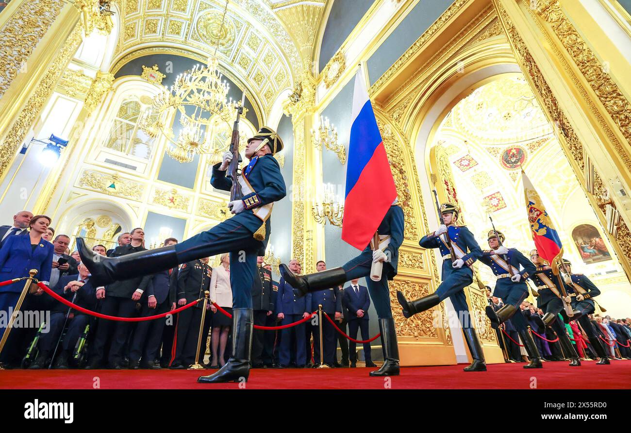 Celebratory events celebrating Vladimir Putin's reassuming the Russian ...