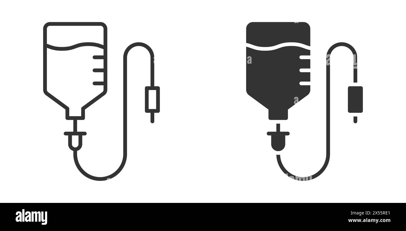 Infusion шcon. Iv drip symbol. Vector illustration Stock Vector Image ...