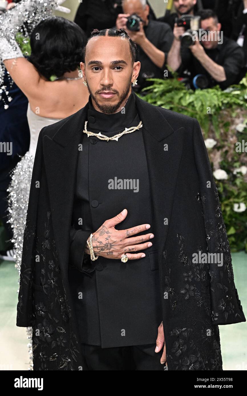 New York, United States. 07th May, 2024. Lewis Hamilton attends the ...