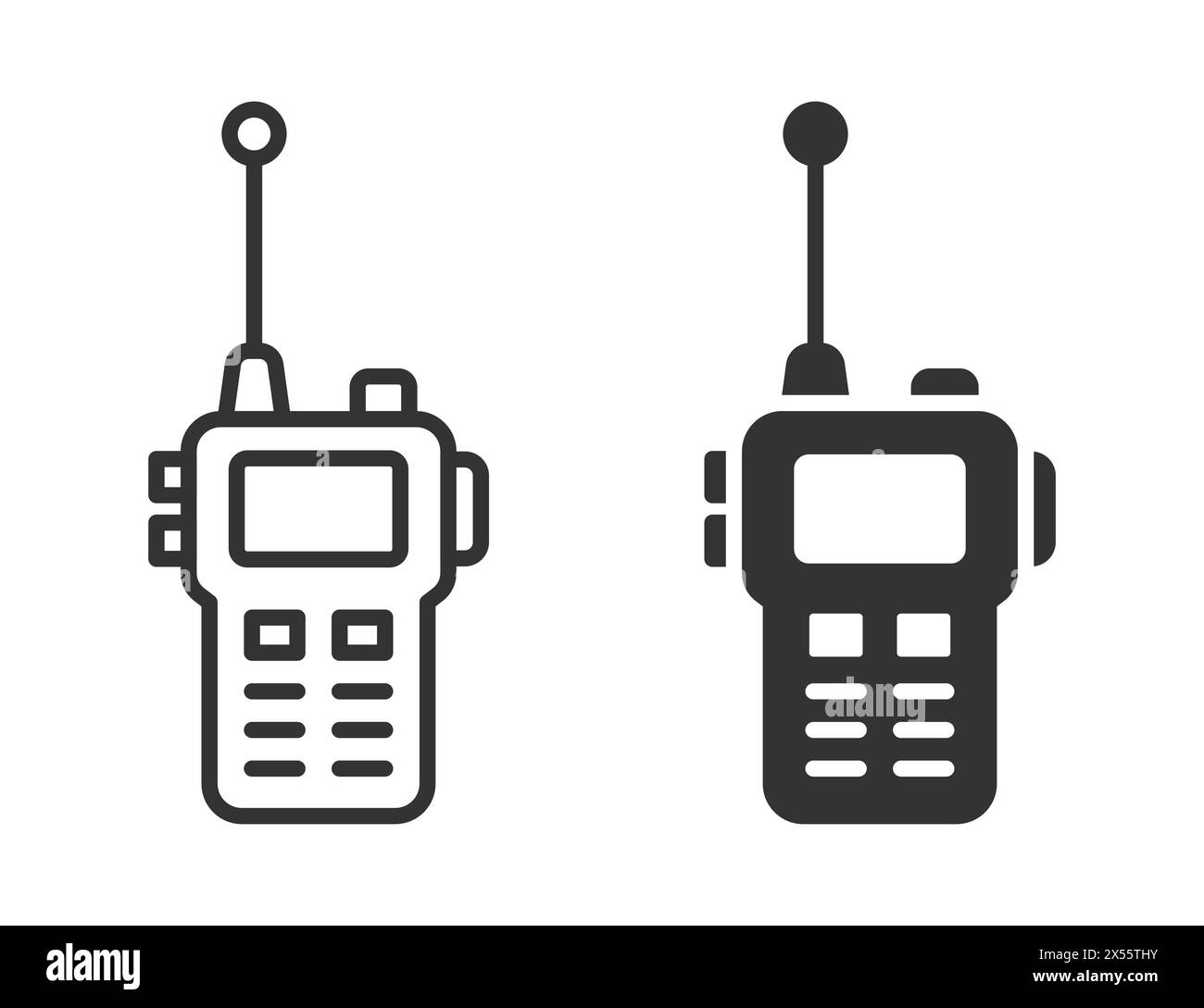 Walkie Talkie Icon Vector Illustration Stock Vector Image And Art Alamy