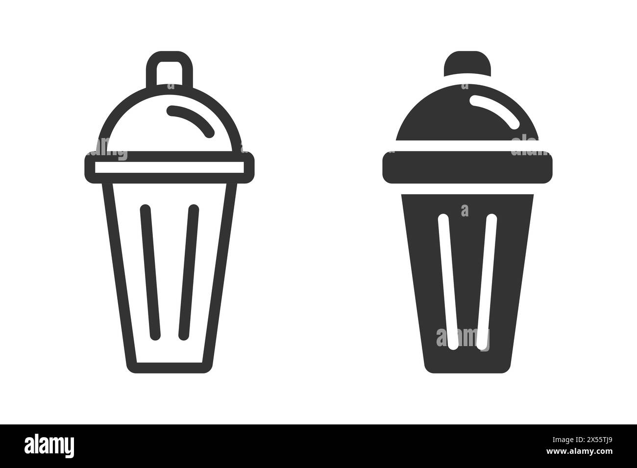 Shaker cocktail vector vectors hi-res stock photography and images - Alamy