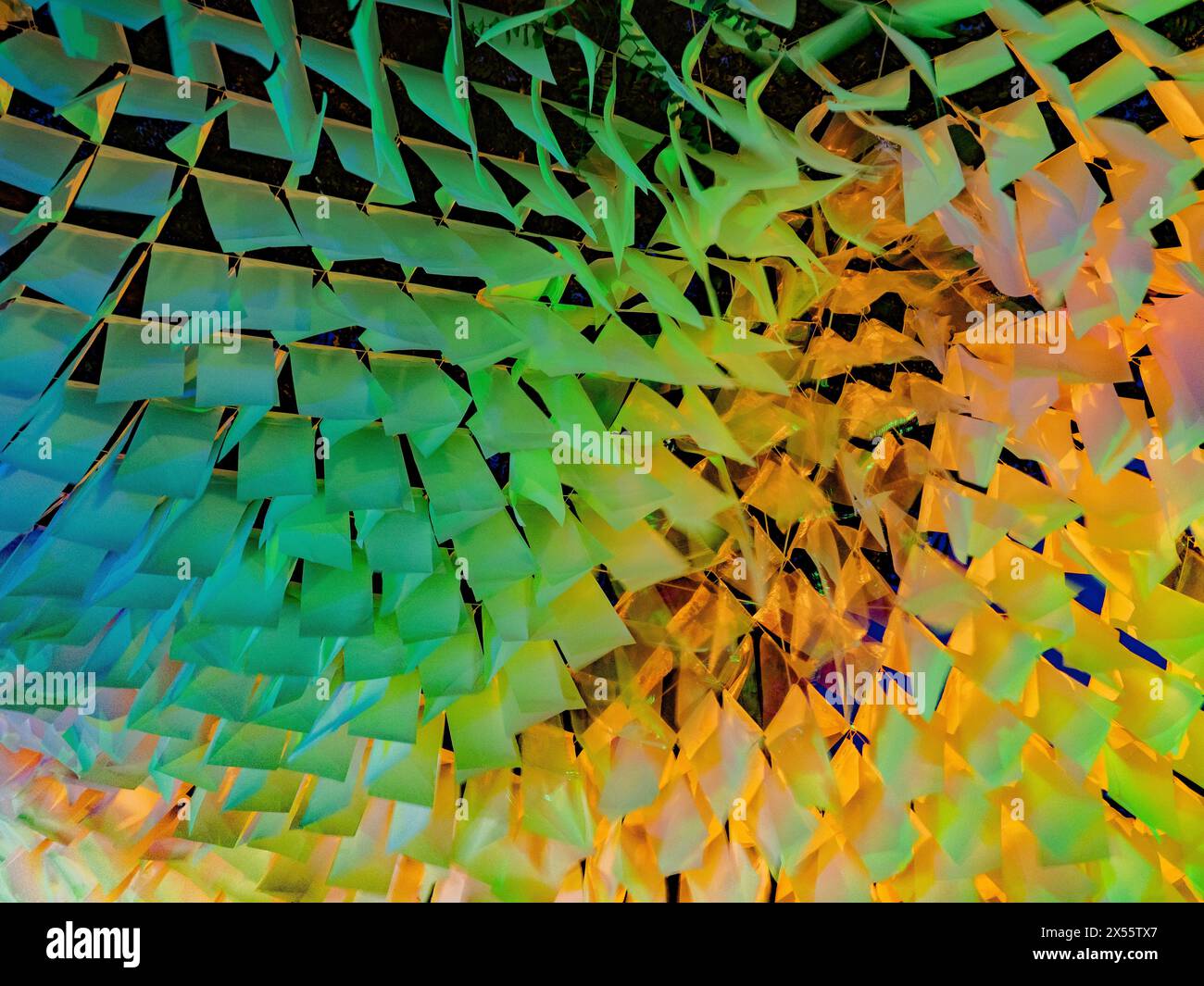 Plastic decorative flags hi-res stock photography and images - Alamy