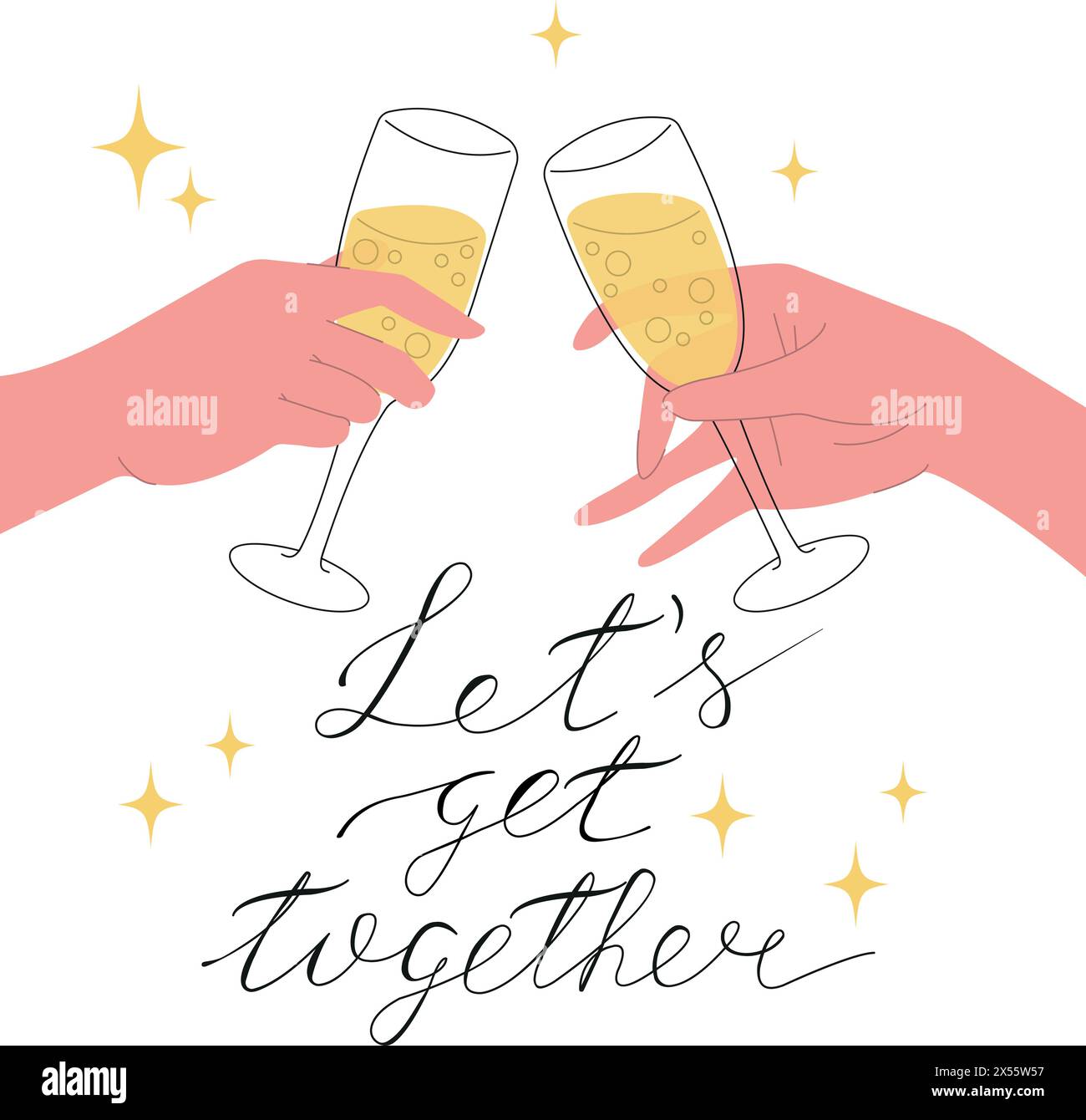 Cheers drinking toast bundle hi-res stock photography and images - Alamy
