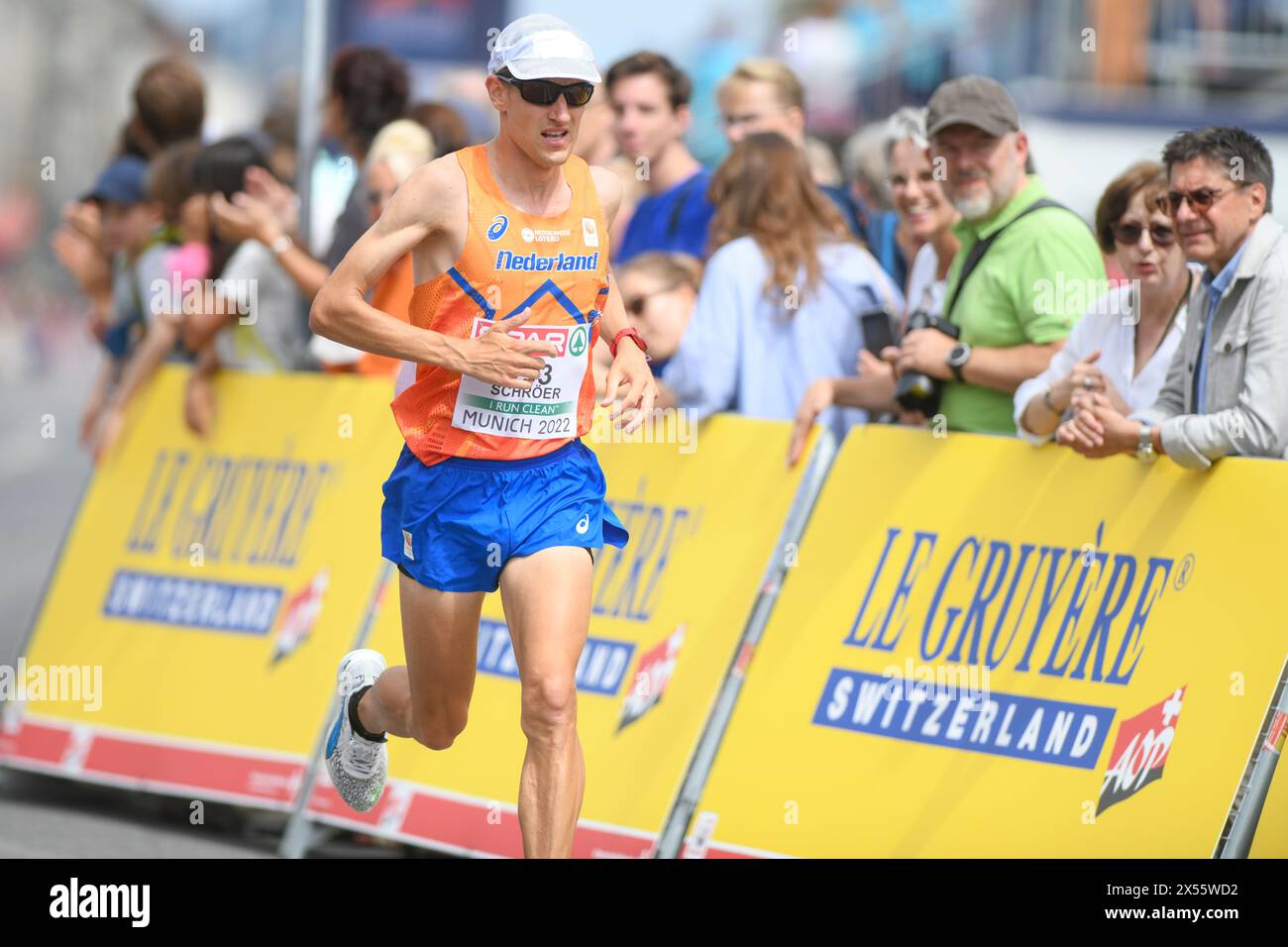 Ronald Schroer (Netherlands). Men's Marathon. European Championships ...