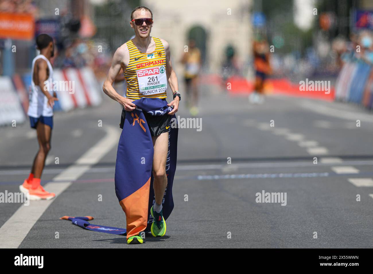 Richard Ringer (Germany). Marathon Gold Medal. European Championships ...