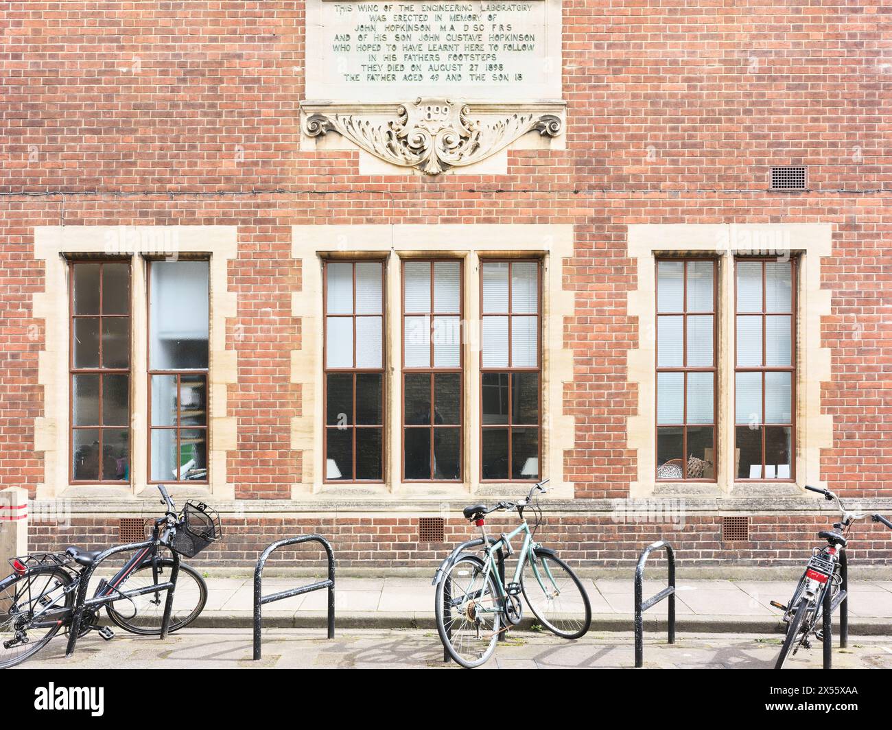 Wing of the Engineering Laboratory, erected in memory of John Hopkinson ...